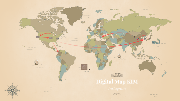 Digital Map KIM by Ellen Kim on Prezi