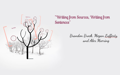 "Writing from Sources, Writing from Sentences" by on Prezi
