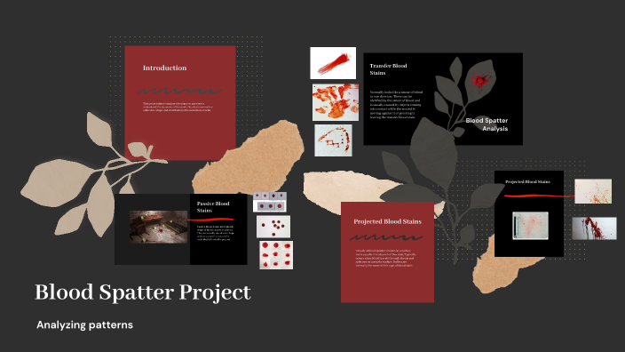 Blood Spatter Project by Nolan Robinson on Prezi