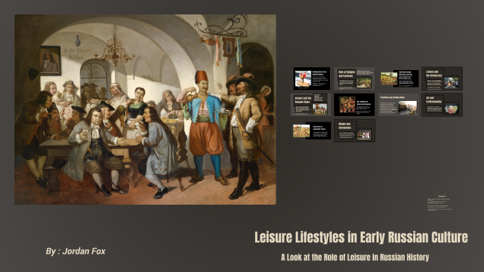 can you put together a presentation about leisure lifestyles through ...