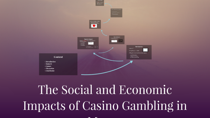 THE SOCIAL AND ECONOMIC IMPACTS OF CASINO GAMBLING IN MACAU by luoyu ...