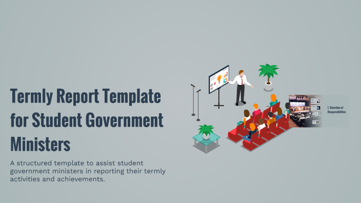 Termly Report Template for Student Government Ministers by asyv student ...