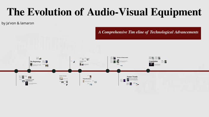 The Evolution of Audio-Visual Technology by JA'VON MCCLEOD on Prezi