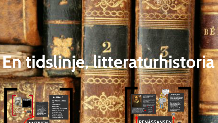 litterära epoker, en tidslinje by Jonas Hedin on Prezi