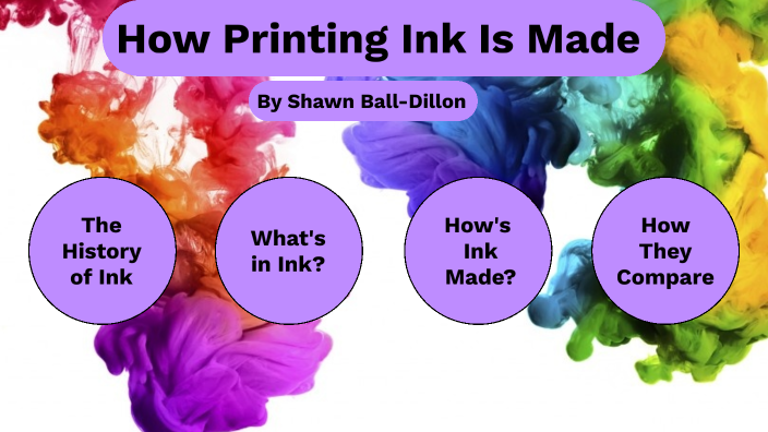 How Printing Ink Is Made by Shawn Ball-Dillon on Prezi