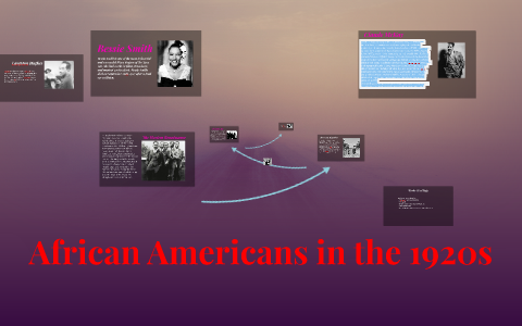 African Americans in the 1920s by Daniel Olynick