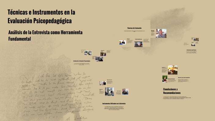 Técnicas e Instrumentos en la Evaluación Psicopedagógica by eliut de la ...
