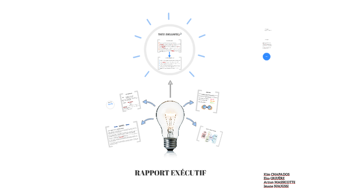 Rapport exécutif by Elsa Giguère