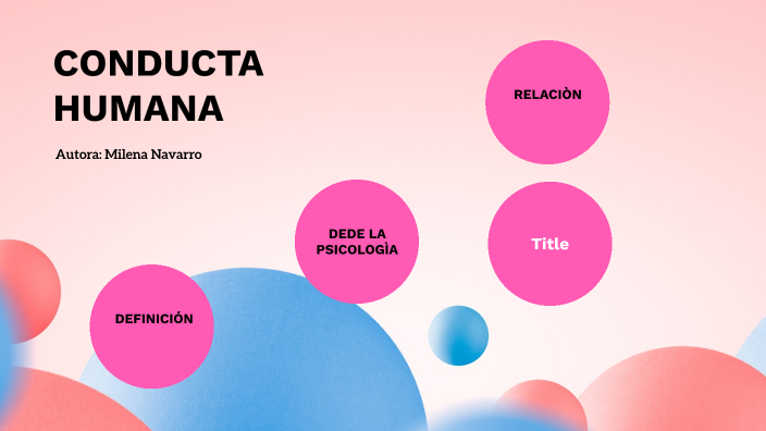 Conducta Humana by luisana maneiro on Prezi