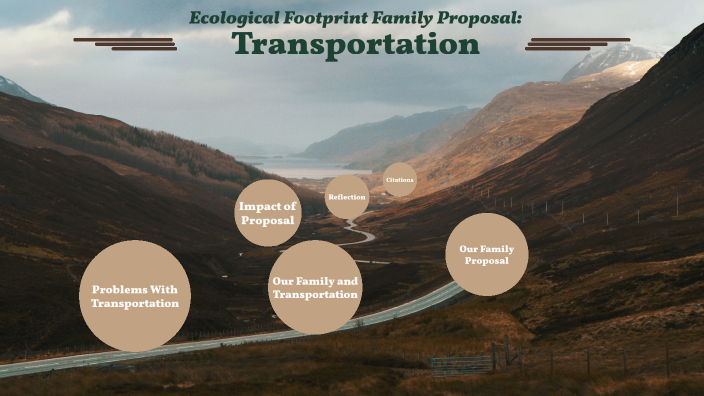 Ecological Footprint Family Proposal: Transportation by JOAQUIN ...