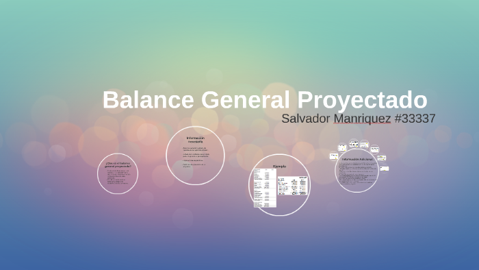 Balance General Proyectado by salvador manriquez on Prezi