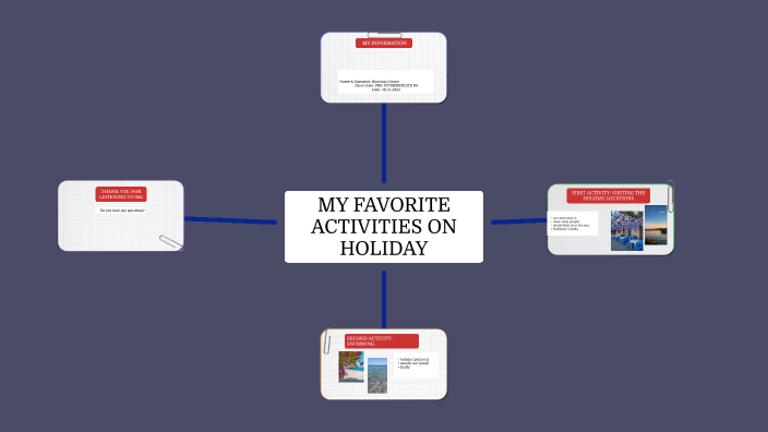 MY FAVORİTE HOLIDAY ACTIVITIES by Busenaz Gönen on Prezi