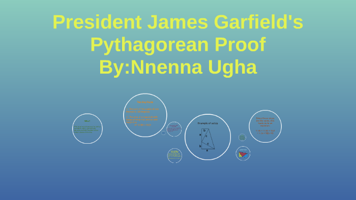 President James Garfield's Pythagorean Proof by Dubem Ugha on Prezi