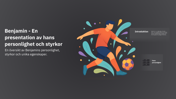 Benjamin - En presentation av hans personlighet och styrkor by Lena ...