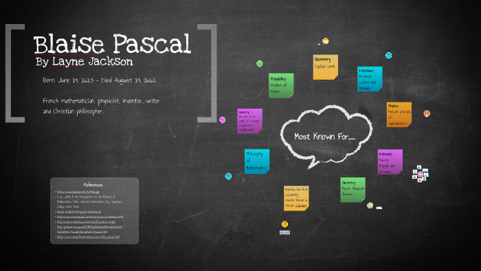 Blaise Pascal Presentation by Layne Jackson on Prezi