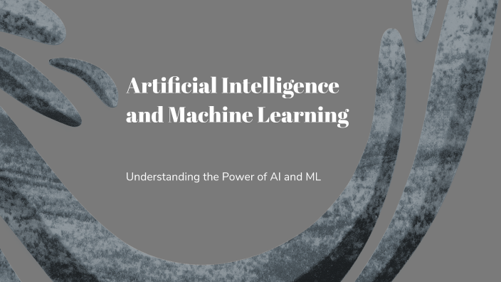 Understanding Artificial Intelligence and Machine Learning by J W on Prezi
