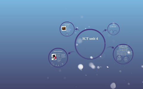 ICT unit 4 by on Prezi