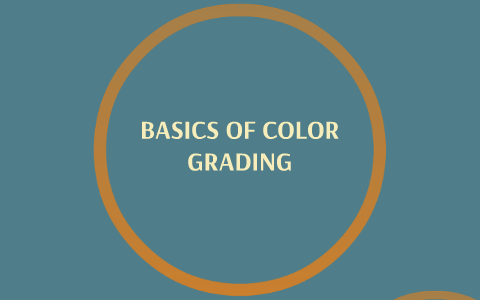 BASICS OF COLOR GRADING by Ania Urbanowska on Prezi