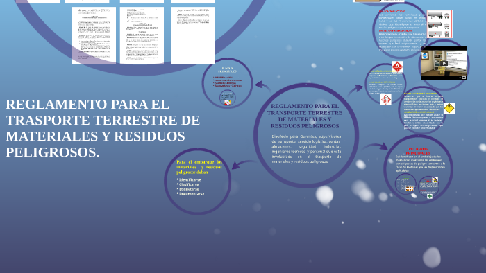 REGLAMENTO PARA EL TRASPORTE TERRESTRE DE MATERIALES Y RESID by Maricela Vázquez on Prezi