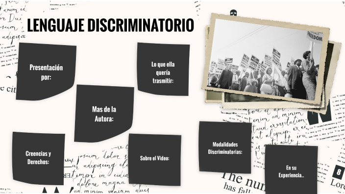 Lenguaje Discriminatorio by Isabella on Prezi