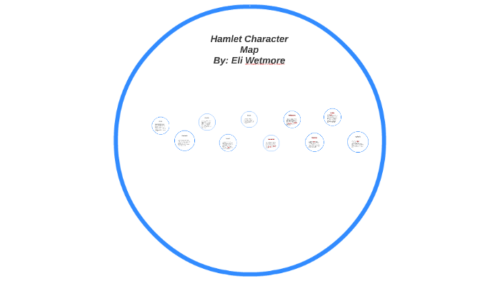 Hamlet Character Map by Eli Wetmore on Prezi