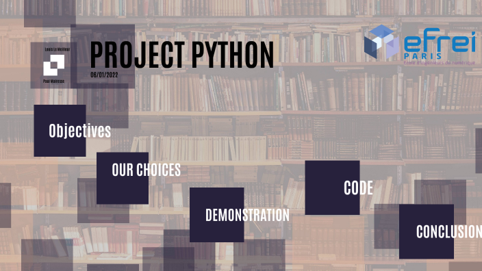 Projet Python by Paul Mairesse on Prezi