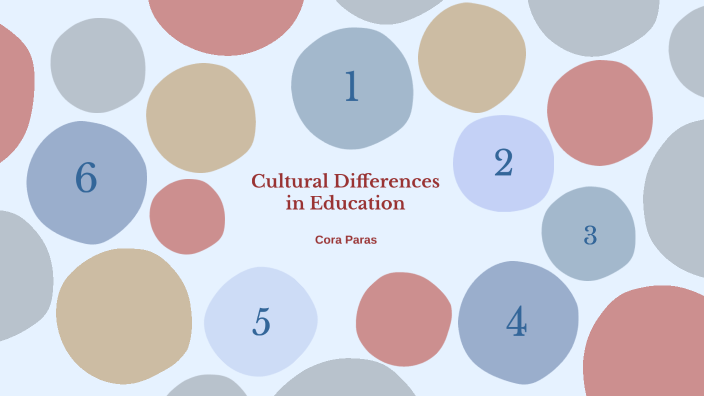 Cultural Differences in Education by Cora Paras on Prezi