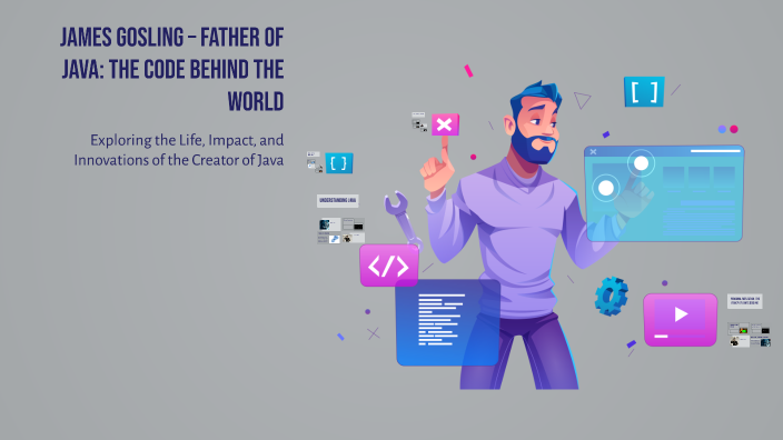 James Gosling – Father of Java: The Code Behind the World by Yammss on ...