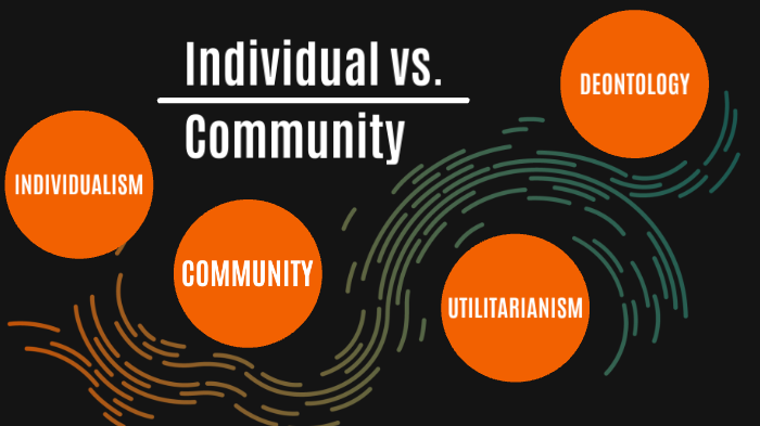 Individual vs. Community by Colette Faulkner on Prezi