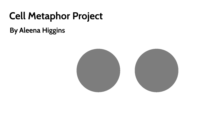 Aleena Higgins - Cell Metaphor Project by Aleena Higgins on Prezi