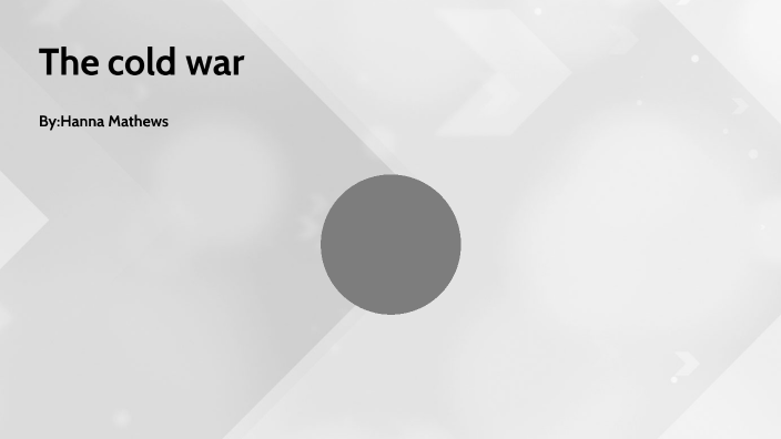 The cold war project by Hanna Mathews on Prezi