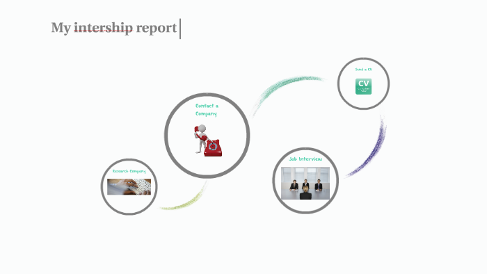 My internship report by thomas giacalone