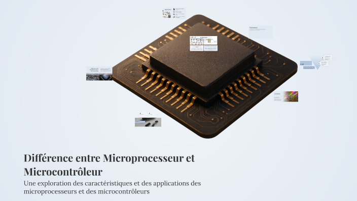 Différence entre Microprocesseur et Microcontrôleur by Achouche Billal ...