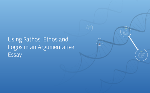 Using Pathos, Ethos and Logos in an Argumentative Essay by