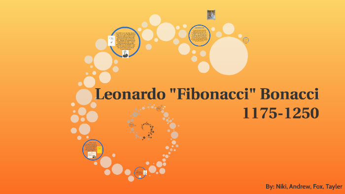 Leonardo Bonacci by Tayler King on Prezi