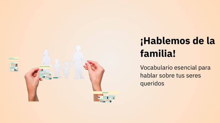 ¡Hablemos de la familia! by Sydney Charalambous on Prezi