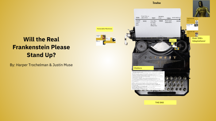 Will the Real Frankenstein Please Stand Up? by Harper Tro0546 on Prezi