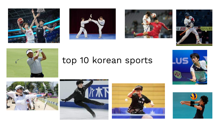 Top 10 Korean Sports by Bryan Zhang on Prezi
