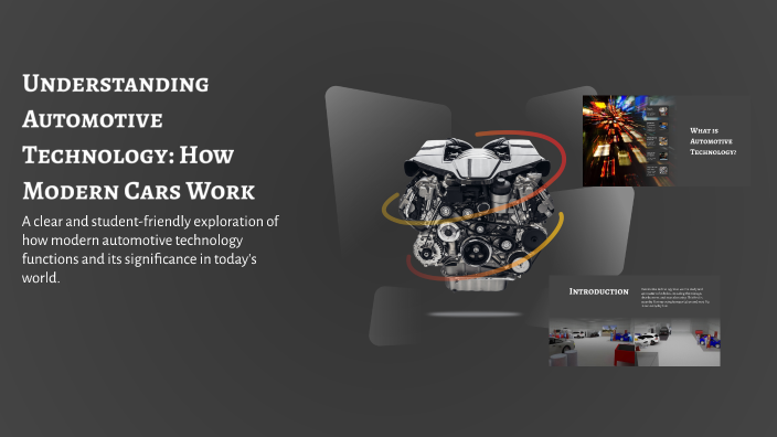 Understanding Automotive Technology: How Modern Cars Work by Acar ...