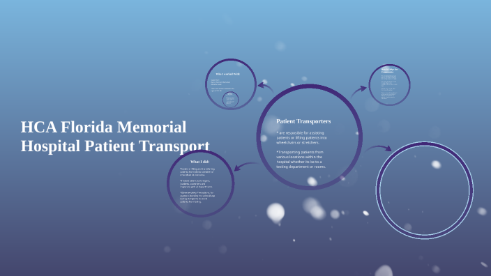 HCA Florida Memorial Hospital : Patient Transport by Nina Castillo on Prezi