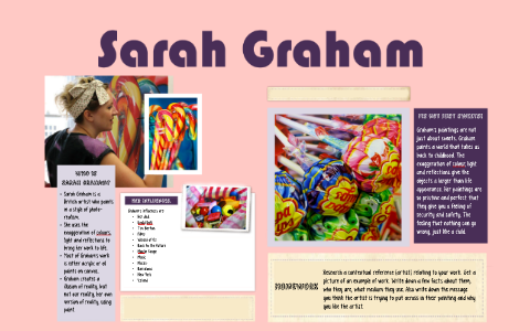 Who is Sarah Graham? by Mr Sandy on Prezi