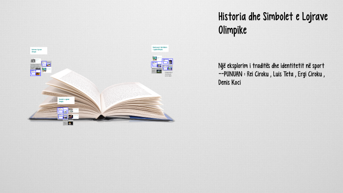 Historia dhe Simbolet e Lojrave Olimpike by luis teta on Prezi