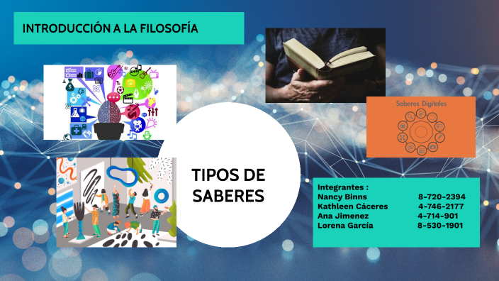 TIPOS DE SABERES by Isayo Gomez on Prezi