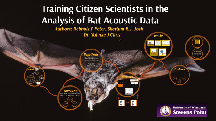 Training Citizen Scientists in the Analysis of Bat Acoustic by Peter ...
