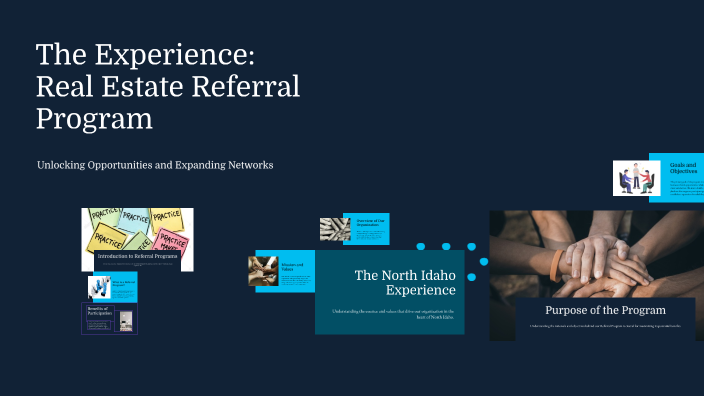 The Experience: Real Estate Referral Program by taylor shellabarger on ... The Experience: Real Estate Referral Program by taylor shellabarger on ...