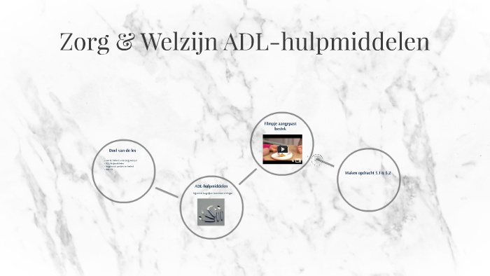 Zorg & Welzijn ADL-hulpmiddelen by on Prezi