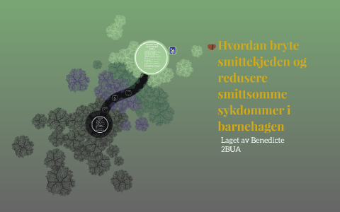 Hvordan bryte smittekjeden og redusere smittsomme sykdommer by ...