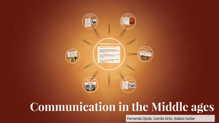 Communication in the Middle ages by Camila Ortiz Hanania on Prezi