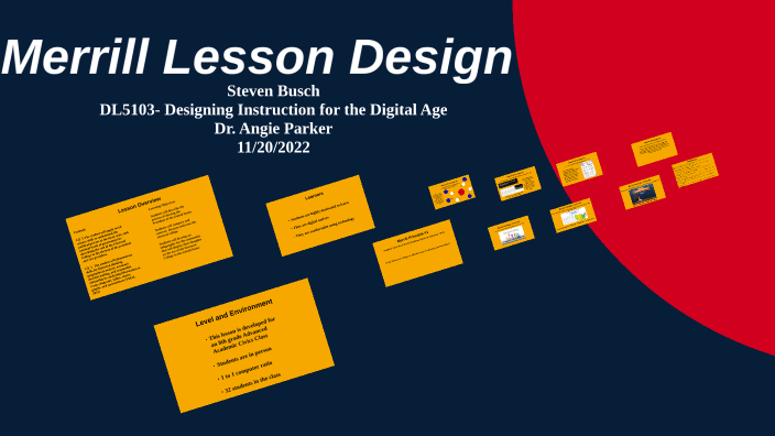 Merrill Lesson Design by on Prezi