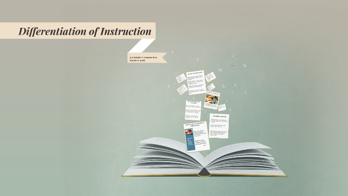 Differentiation of Instruction by Debbie Rampersad on Prezi